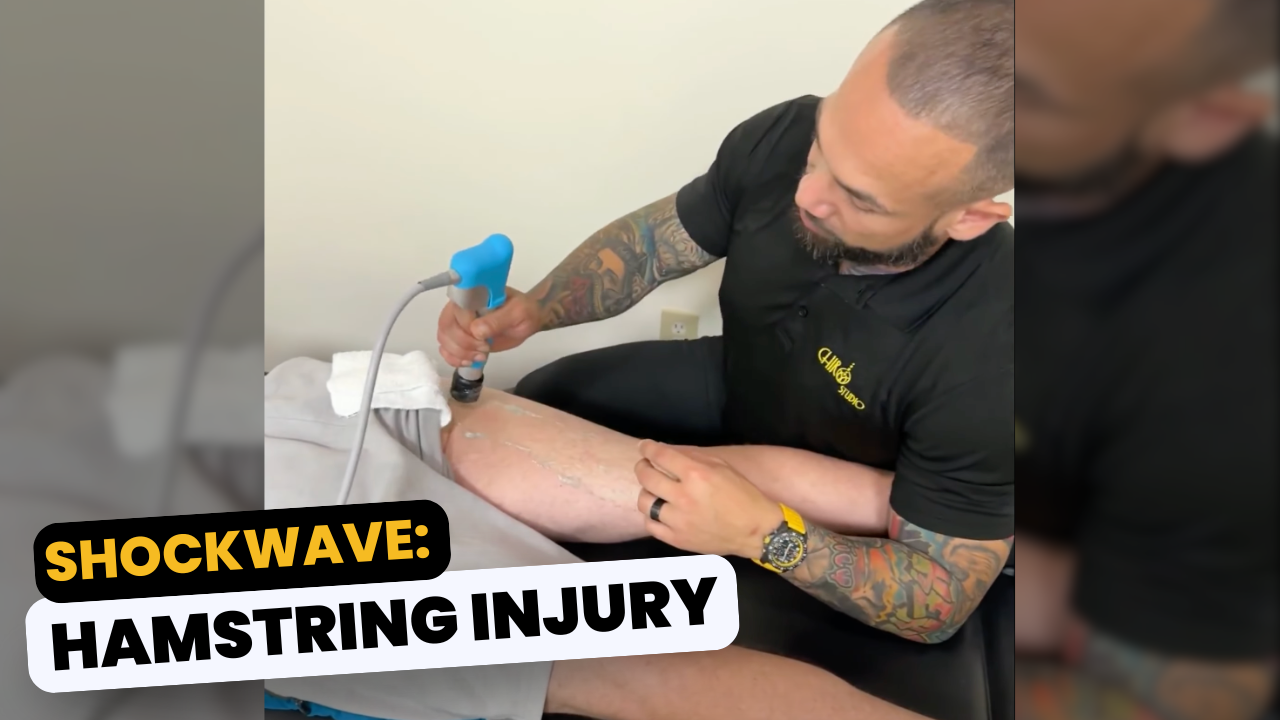 Shockwave Treatment for Hamstring Injury - Chiro Studio